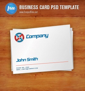 Business Card PSD - Free PSD Files