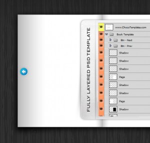 Book PSD Template - Free PSD Files