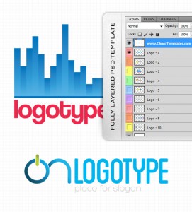 PSD Logo Templates Pack 2