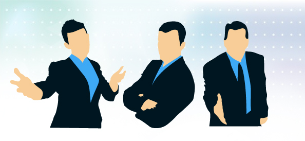 Businessman Silhouettes Free Psd Files