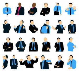Businessman Silhouettes Free Psd Files