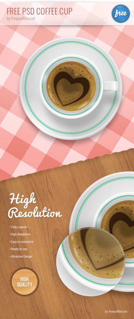 Free PSD Coffee Cup - Free PSD Files