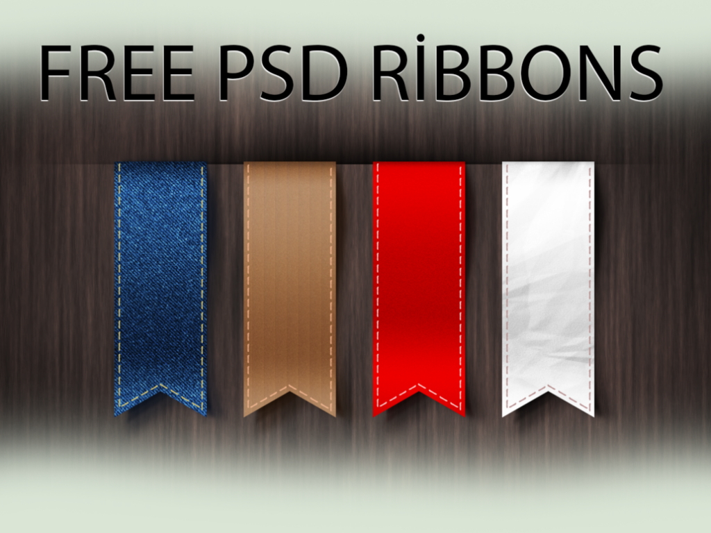 100+ Free PSD Ribbons for Impressive Web Projects