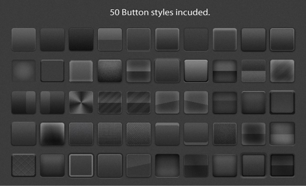 100+ Free PSD Glossy Buttons for Shiny Designs